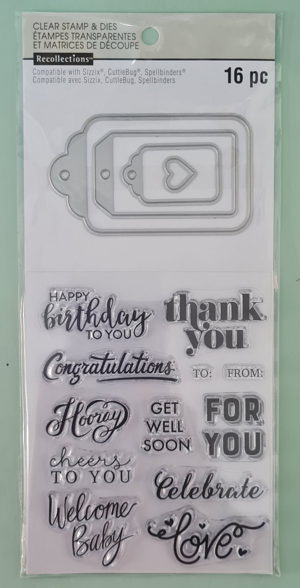 Sello y Die cut Frases, tag – Tienda & Taller Jhovi´scrap