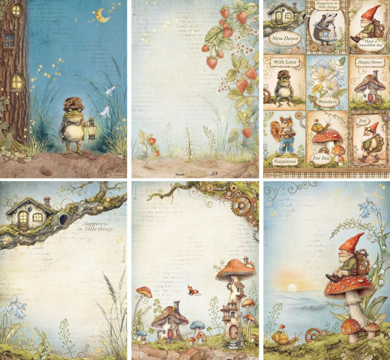 Rice paper A4 - Hidden Grove – Tienda & Taller Jhovi´scrap
