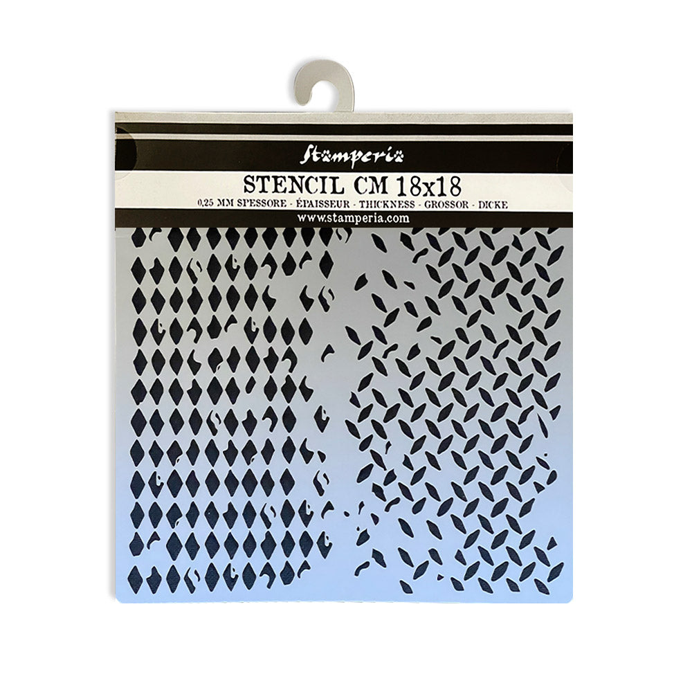 stencil cm 18X18 - Around the world double texture – Tienda & Taller ...