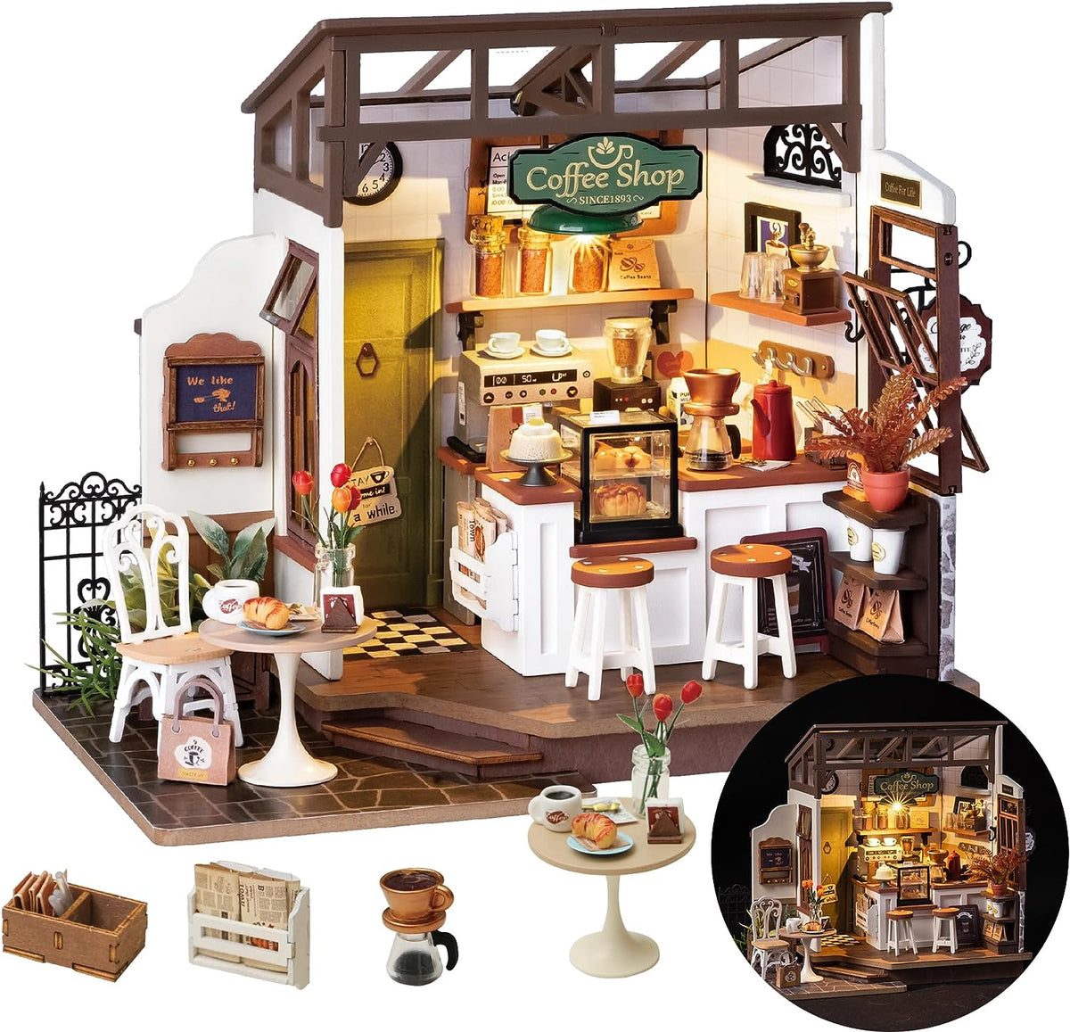 Miniaturas Tienda de Cafe – Tienda & Taller Jhovi´scrap