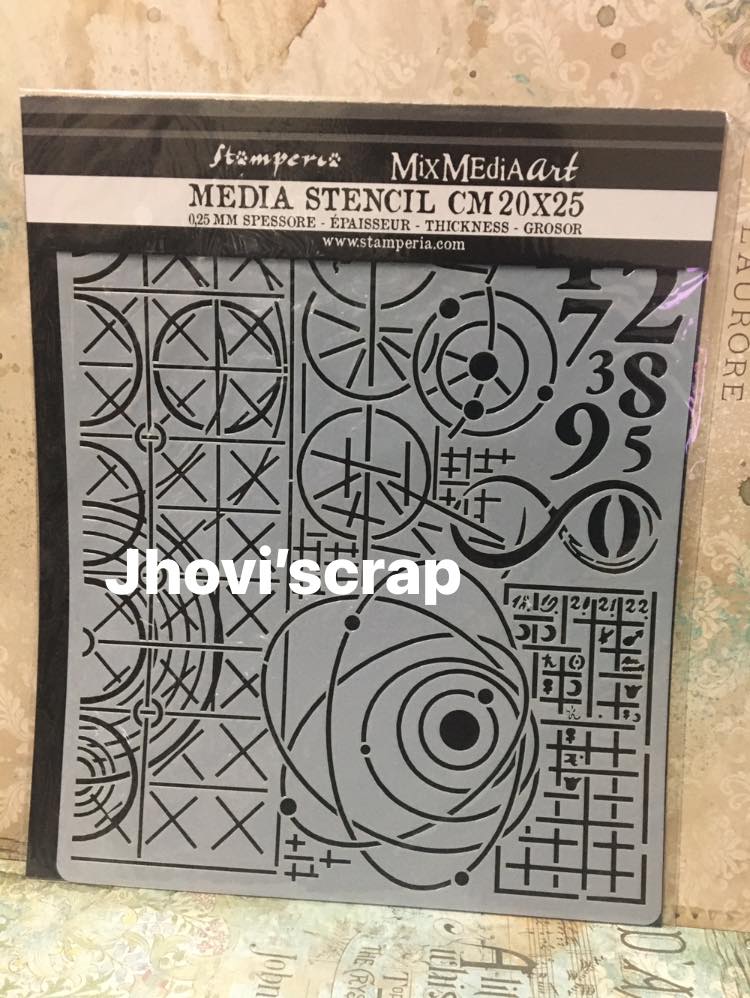 Stencil Cosmos Astronomy – Tienda & Taller Jhovi´scrap